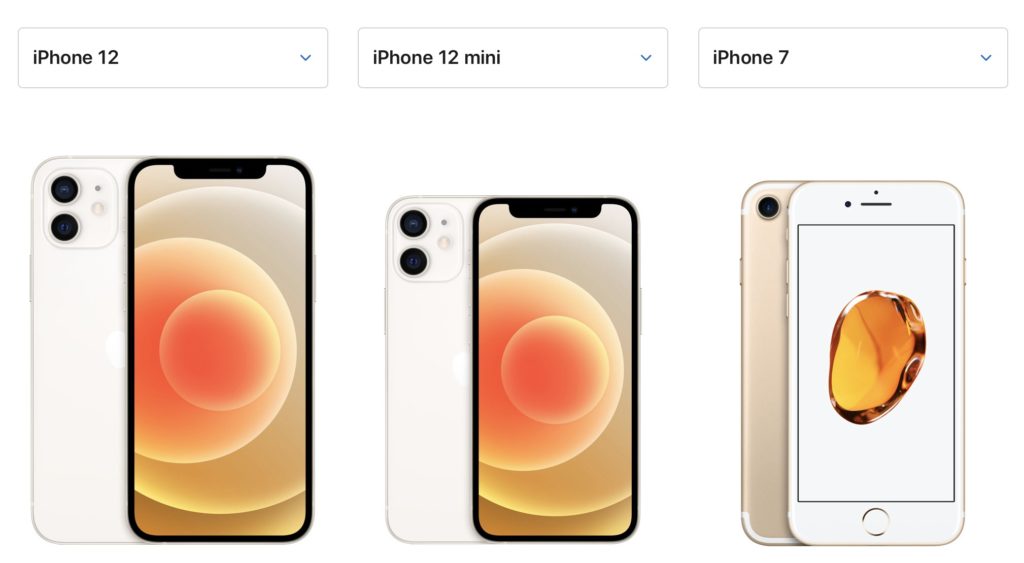 【iphone7とiphone12とiphone12miniを比較】買うんだったらどれ？ - あおぞらキンモクセイのブログ